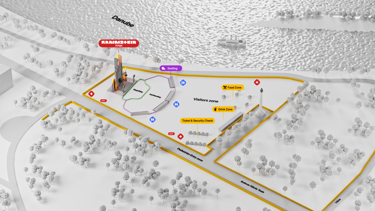 RAMMSTEIN, May 24, 2024, Belgrade - Ušće park - SkyMedia